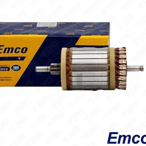 خرید و قیمت آرمیچر استارت دو زغاله پژو 405 EMCO | ترب