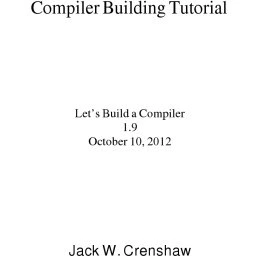 خرید و قیمت دانلود کتاب Let’s build a Compiler (v.1.9) 2012 | ترب