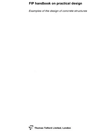 خرید و قیمت دانلود کتاب FIP handbook on practical design : examples of ...