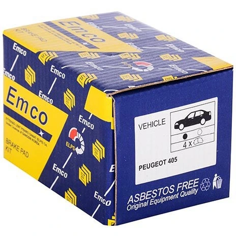 خرید و قیمت لنت ترمز جلو پژو 405 EMCO | ترب