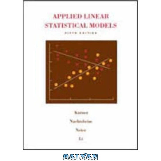 خرید و قیمت دانلود کتاب Applied Linear Statistical Models ترب
