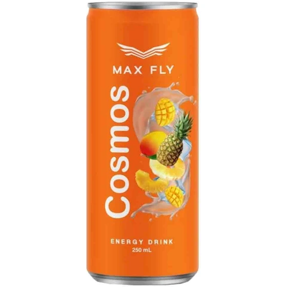 خرید و قیمت نوشیدنی انرژی زای ماکس فلای MAX FLY COSMOS با طعم میوه های ...