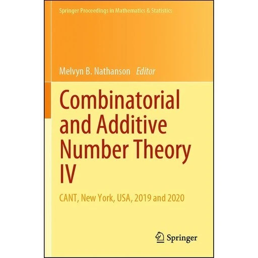 خرید و قیمت کتاب زبان اصلی Combinatorial And Additive Number Theory Iv