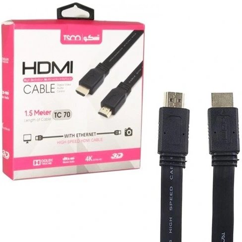 خرید و قیمت کابل HDMI تسکو مدل TC70 به طول ۱.۵ متر | ترب