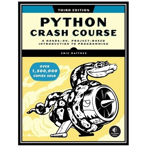 خرید و قیمت کتاب Python Crash Course اثر Eric Matthes انتشارات مؤلفین ...