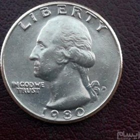 خرید و قیمت سکه کوارتر 1980D آمریکا. | ترب