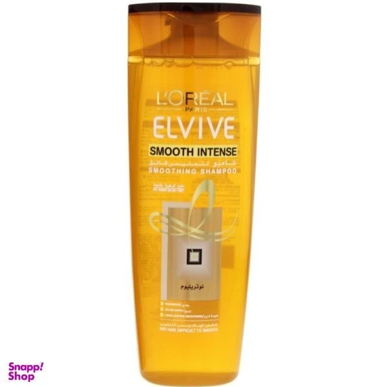 خرید و قیمت شامپو تقویت کننده مو لورآل (L'Oreal) مدل Elvive Smooth ...