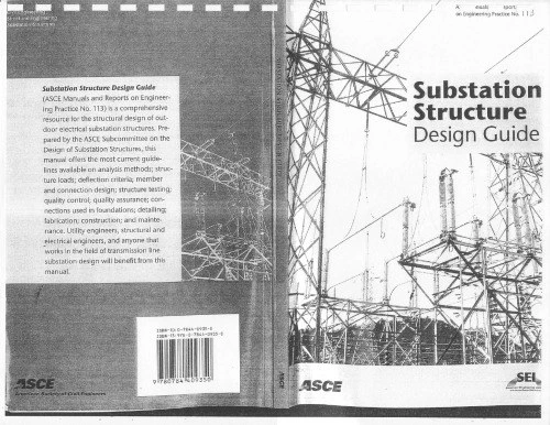 خرید و قیمت دانلود کتاب Substation Structure Design Guide: Asce Manuals ...
