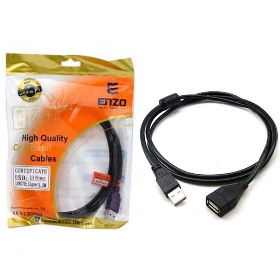 خرید و قیمت کابل افزایش ENZO A3 3M USB2 | ترب