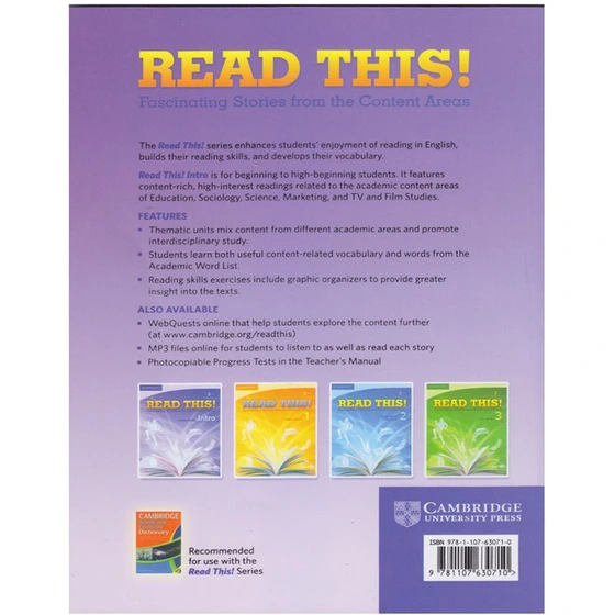 خرید و قیمت کتاب Read This Intro اثر Daphne Mackey انتشارات الوندپویان ...