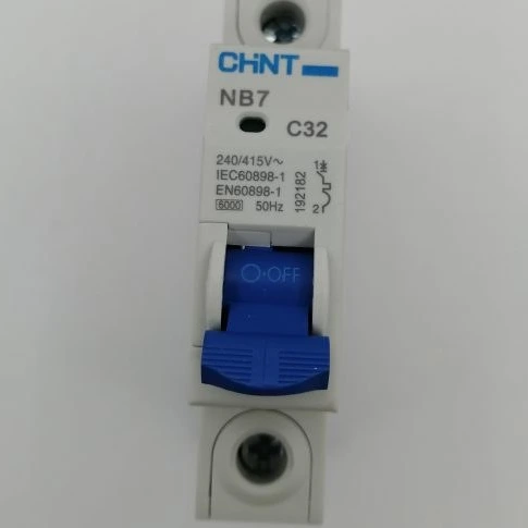 خرید و قیمت کلید مینیاتوری 32 آمپر تک پل چینت مدل NB7 | ترب