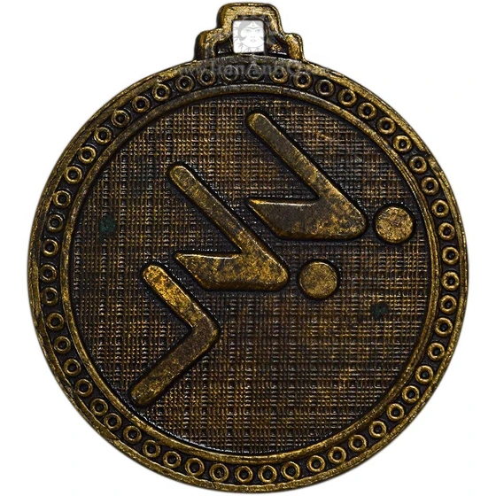 خرید و قیمت مدال آویز بازی های آسیایی تهران 1353 (َشنا) - AU58 - محمد رضا شاه ا Asian Games of ...