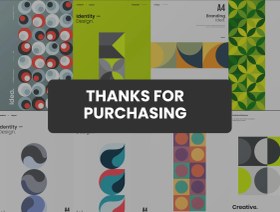 خرید و قیمت دانلود ایلوستریشن Geometric Design Elements Bundle | ترب