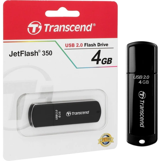 خرید و قیمت فلش مموری 4G مدل Jet flash 350 | ترب