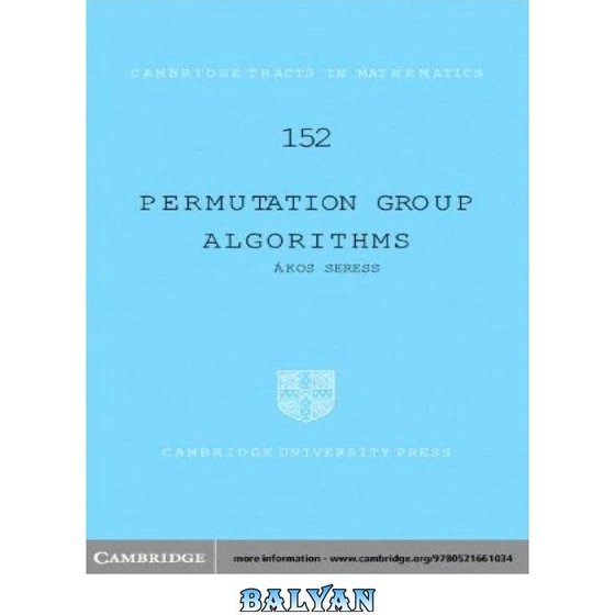 خرید و قیمت دانلود کتاب Permutation Group Algorithms ترب
