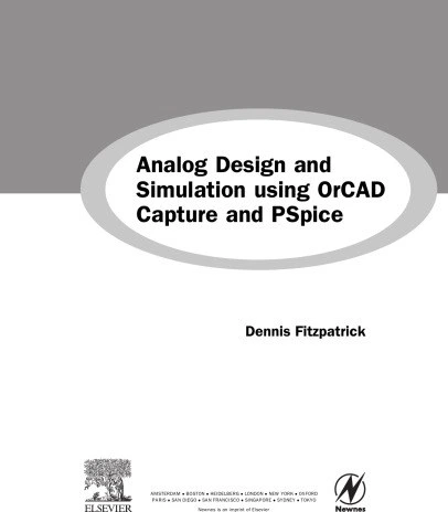 خرید و قیمت دانلود کتاب Analogue Design and Simulation using OrCAD Capture and PSpice 1. Aufl | ترب