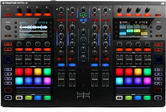 خرید و قیمت دی جی کنترلر نیتیو اینسترومنتس Native Instruments Traktor Kontrol S8 MK2 | ترب