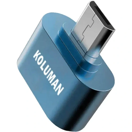خرید و قیمت تبدیل USB به MicroUSB کلومن مدل K-OT04 ا Koluman | ترب