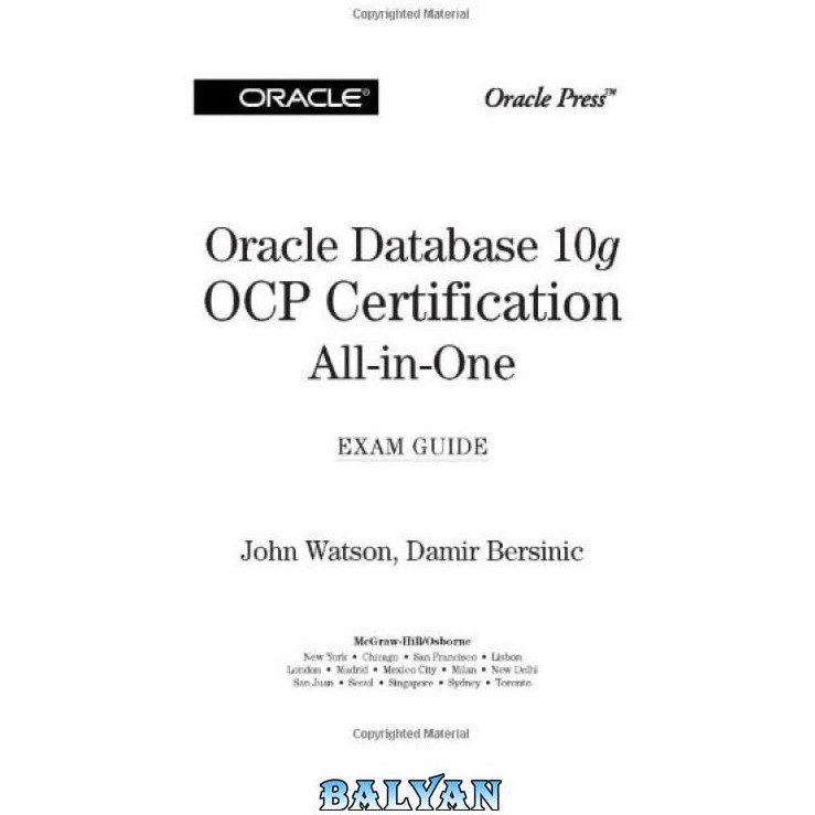 Oca Ocp Oracle Database 11g Allinone Exam Guide With Cd Oracle Dba