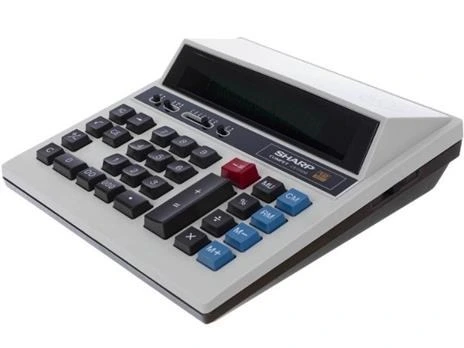 خرید و قیمت ماشین حساب کلکسیونی شارپ sharp cs-2122d | ترب