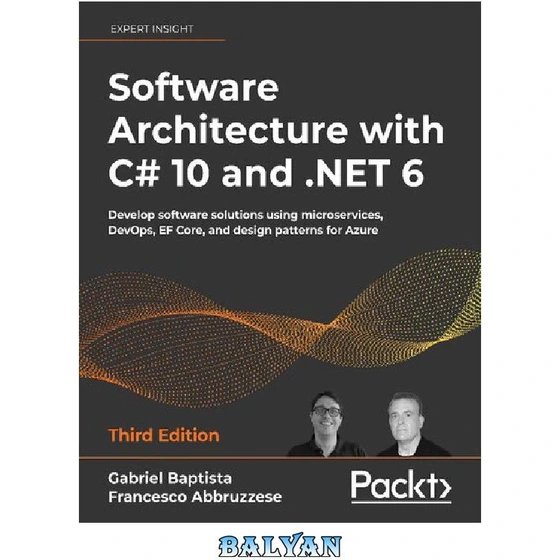 خرید و قیمت دانلود کتاب Software Architecture With C 10 And Net 6 Develop Software Solutions