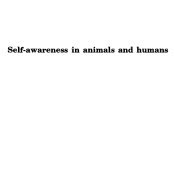 خرید و قیمت دانلود کتاب Self-Awareness in Animals and Humans ...