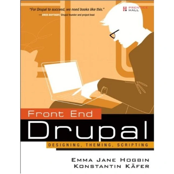 خرید و قیمت دانلود کتاب Front End Drupal Designing Theming Scripting ترب