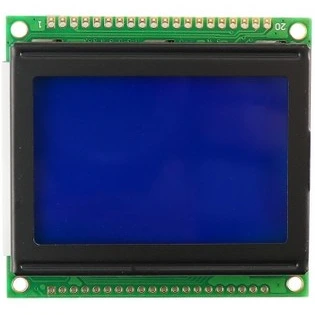 خرید و قیمت نمایشگر LCD 64*128 BLUE | ترب
