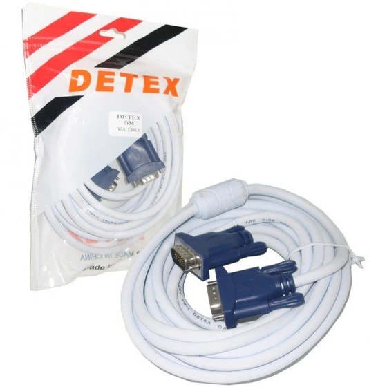 خرید و قیمت کابل Vga طول 5 متر Detex | ترب