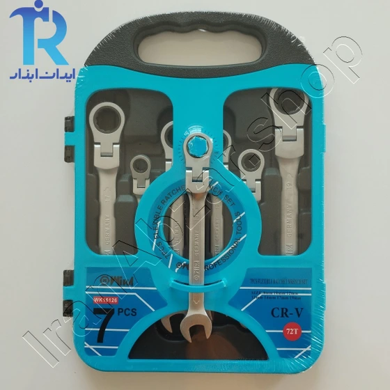 خرید و قیمت ست آچار جغجغه 7 عددی تاشو ویکا WIKA Germany | ترب