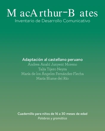 خرید و قیمت دانلود کتاب MacArthur-Bates: Inventario de desarrollo ...