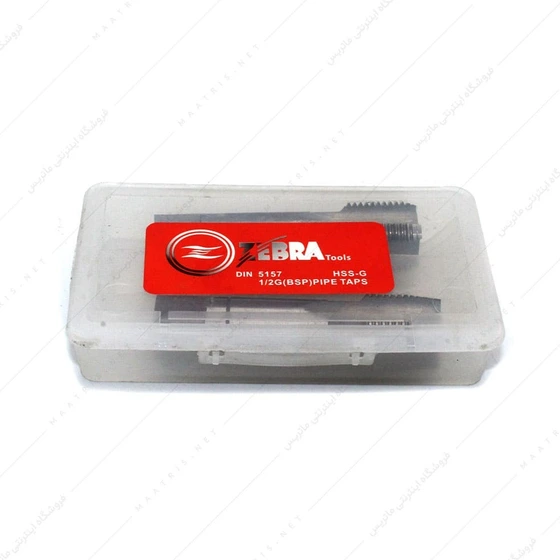 خرید و قیمت قلاویز 1/2 اینچ 14 دنده لوله BSP دستی HSSG برند زبرا | ترب