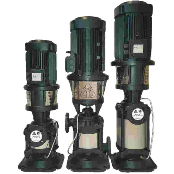 خرید و قیمت پمپ عمودی طبقاتی WKL 50/1 توان 7.5 کیلوات | ترب