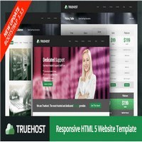 خرید و قیمت قالب HTML5 هاستینگ Truehost | ترب