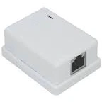 خرید و قیمت کیستون باکس DNET 1PORT CAT5 | ترب