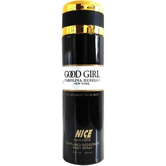 خرید و قیمت اسپری بدن زنانه نایس پاپت Nice Puppet مدل Carolina Herrera Good Girl حجم 200ml | ترب