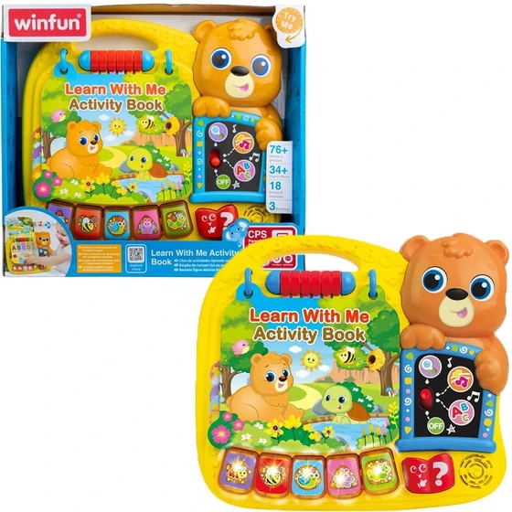 خرید و قیمت کتاب آموزشی و موزیکال مدل Activity book وین فان winfun | ترب