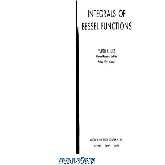 خرید و قیمت دانلود کتاب Integrals of Bessel functions | ترب