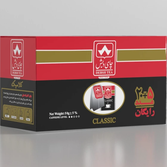 خرید و قیمت چای دبش کلاسیک 50 گرمی 25 عددی | ترب