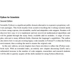 خرید و قیمت دانلود کتاب Python for Scientists ویرایش 2 | ترب