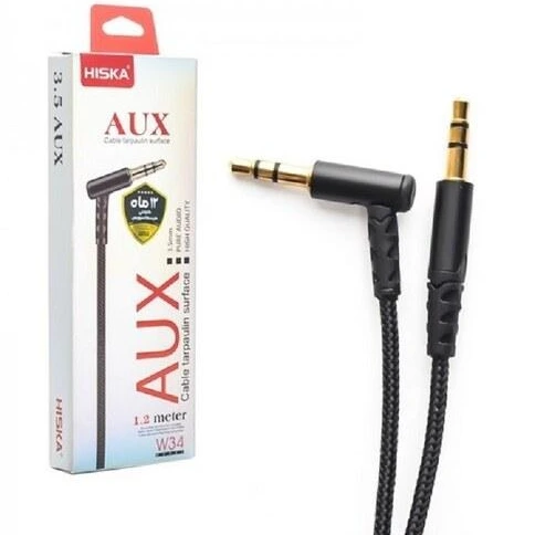 خرید و قیمت کابل aux hiska مدل w34 | ترب