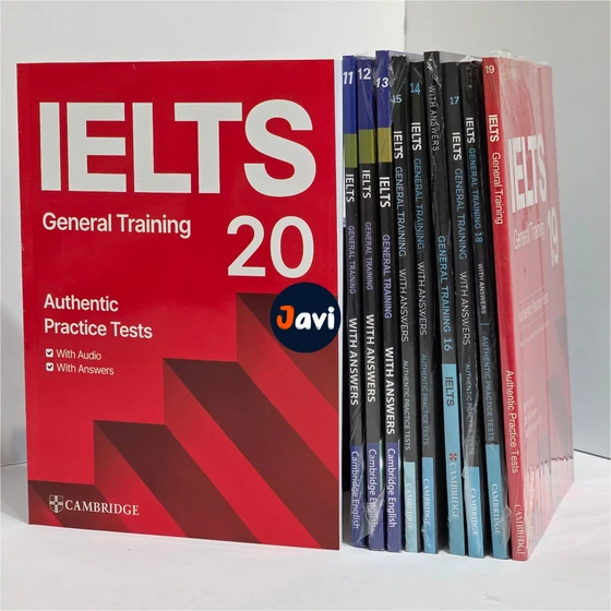 خرید و قیمت مجموعه کتابهای Ielts cambridge General 11- 20 | ترب
