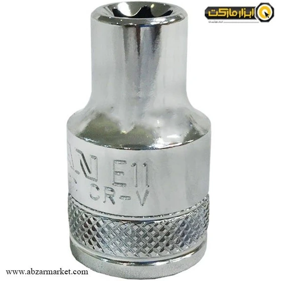 خرید و قیمت بکس تکی 1/2 اینچ توسن کوتاه E ستاره ای مدل T1253-38E | ترب