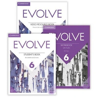 خرید و قیمت پک کامل مجموعه کتاب Evolve 6 (ایوالو)، سه کتاب Work book ...