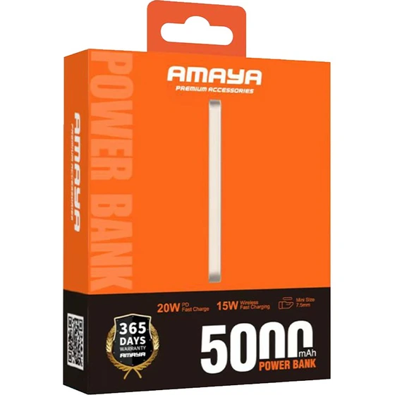 خرید و قیمت پاوربانک 5000 آمایا (Amaya) مدل APB-WF19 | ترب