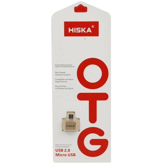 خرید و قیمت Hiska OTG مدل 6103 Usb to MicroUsb | ترب