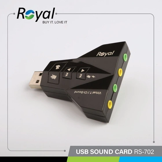 خرید و قیمت کارت صدا ROYAL USB RS-702 | ترب