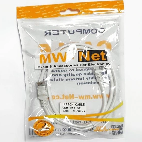 خرید و قیمت کابل شبکه mw-net 1.5m cat5 | ترب