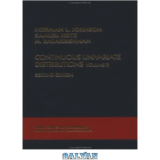 خرید و قیمت دانلود کتاب Continuous univariate distributions | ترب