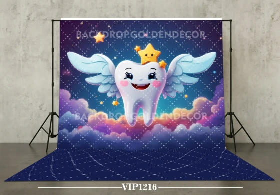 خرید و قیمت بکدراپ جشن دندان کد vip1216 | ترب